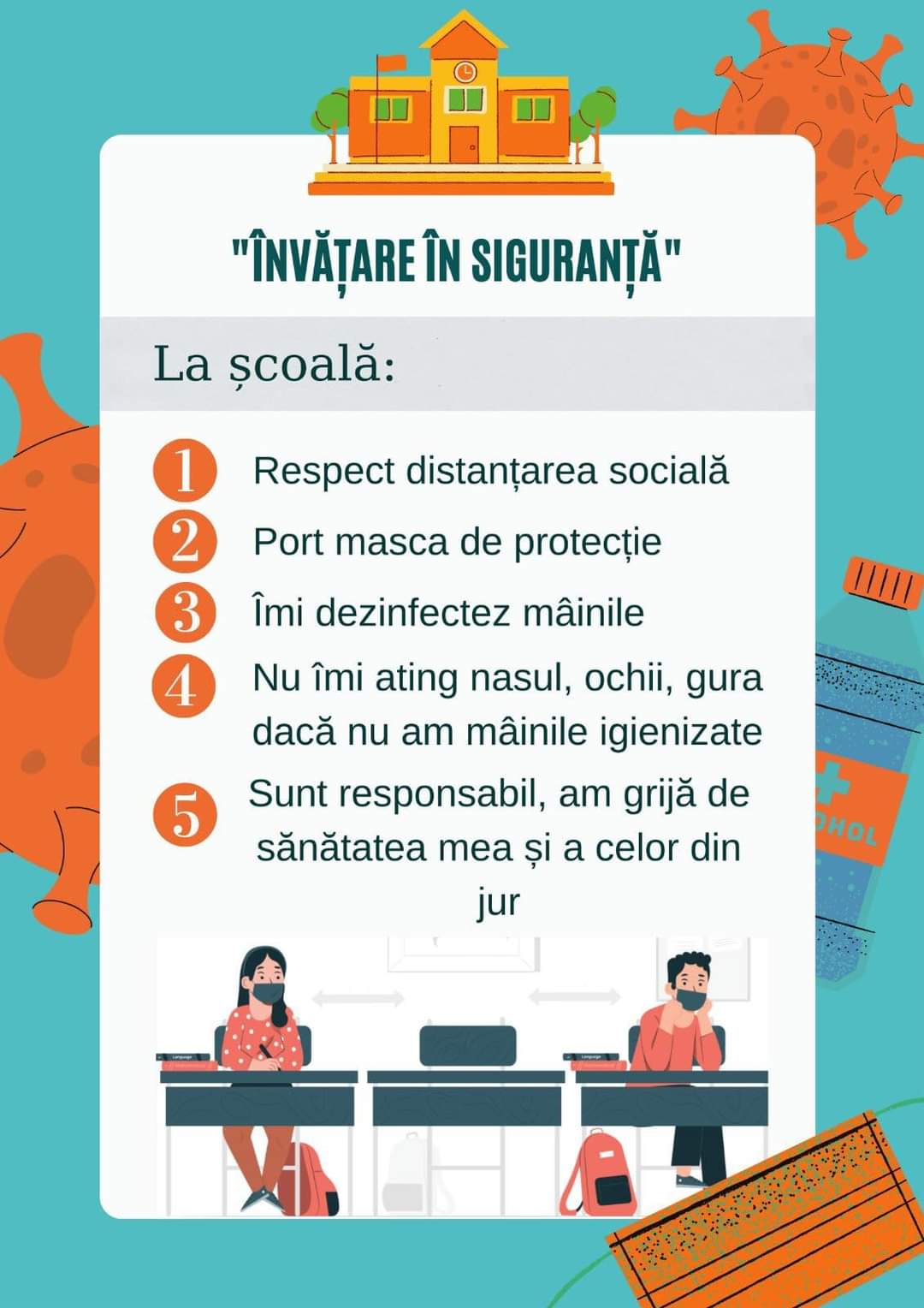 Astăzi este prima zi de școală! Care sunt cele cinci reguli care ...
