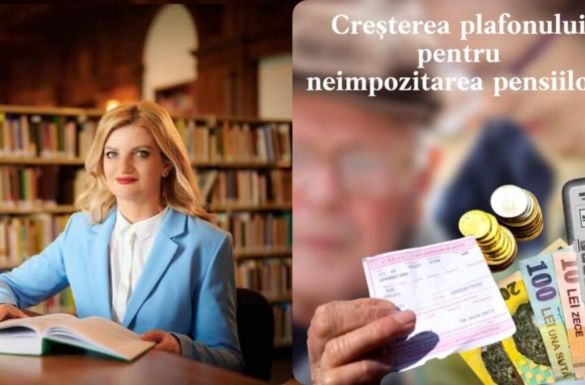 Diana Morar: PNL a inițiat un proiect de lege menit să sprijine pensionarii prin 𝐜𝐫𝐞ș𝐭𝐞𝐫𝐞𝐚 ...